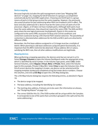 Using Unisphere for VMAX to Manage CKD Devices in zOS | PDF