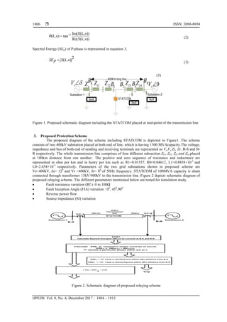 A Time-Frequency Transform Based Fault Detectionand Classificationof STATCOM Integrated Single ...
