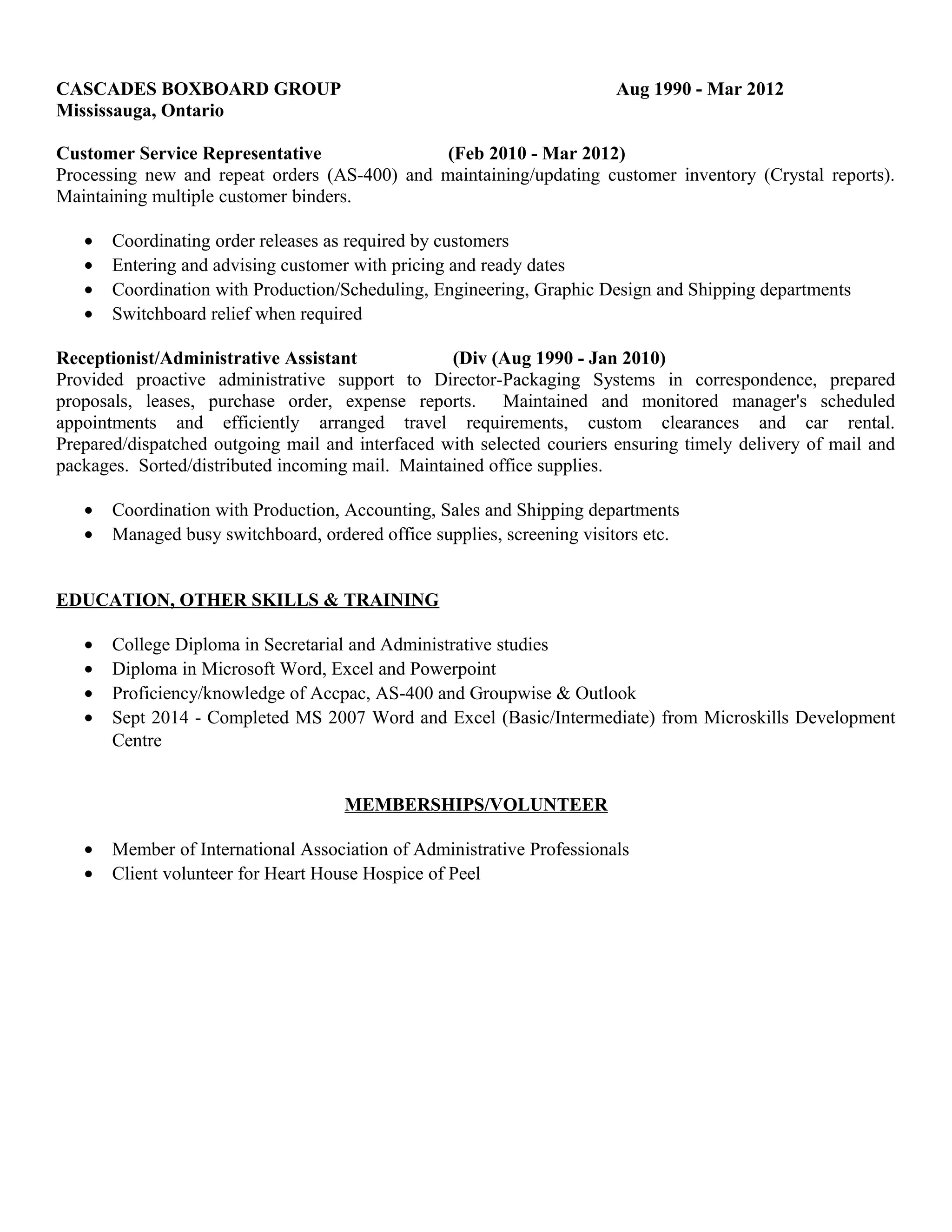 2014 Resume-Mylene Pereira | DOC