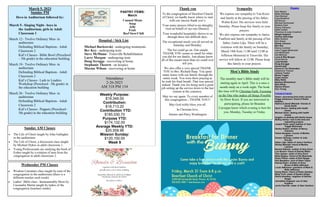 Deerfoot Church of Christ 3 5 2023 | PPT