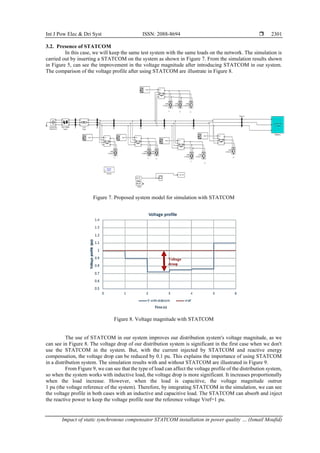 Impact of static synchronous compensator STATCOM installation in power quality improvement | PDF