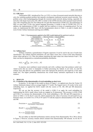 Effect of word embedding vector dimensionality on sentiment analysis through short and long ...