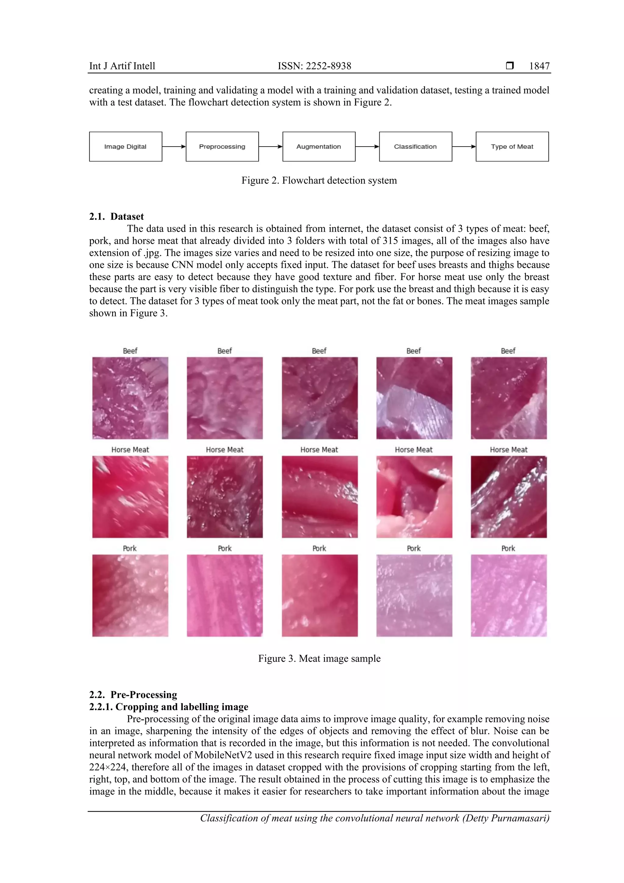 Classification of meat using the convolutional neural network | PDF | Artificial Intelligence ...