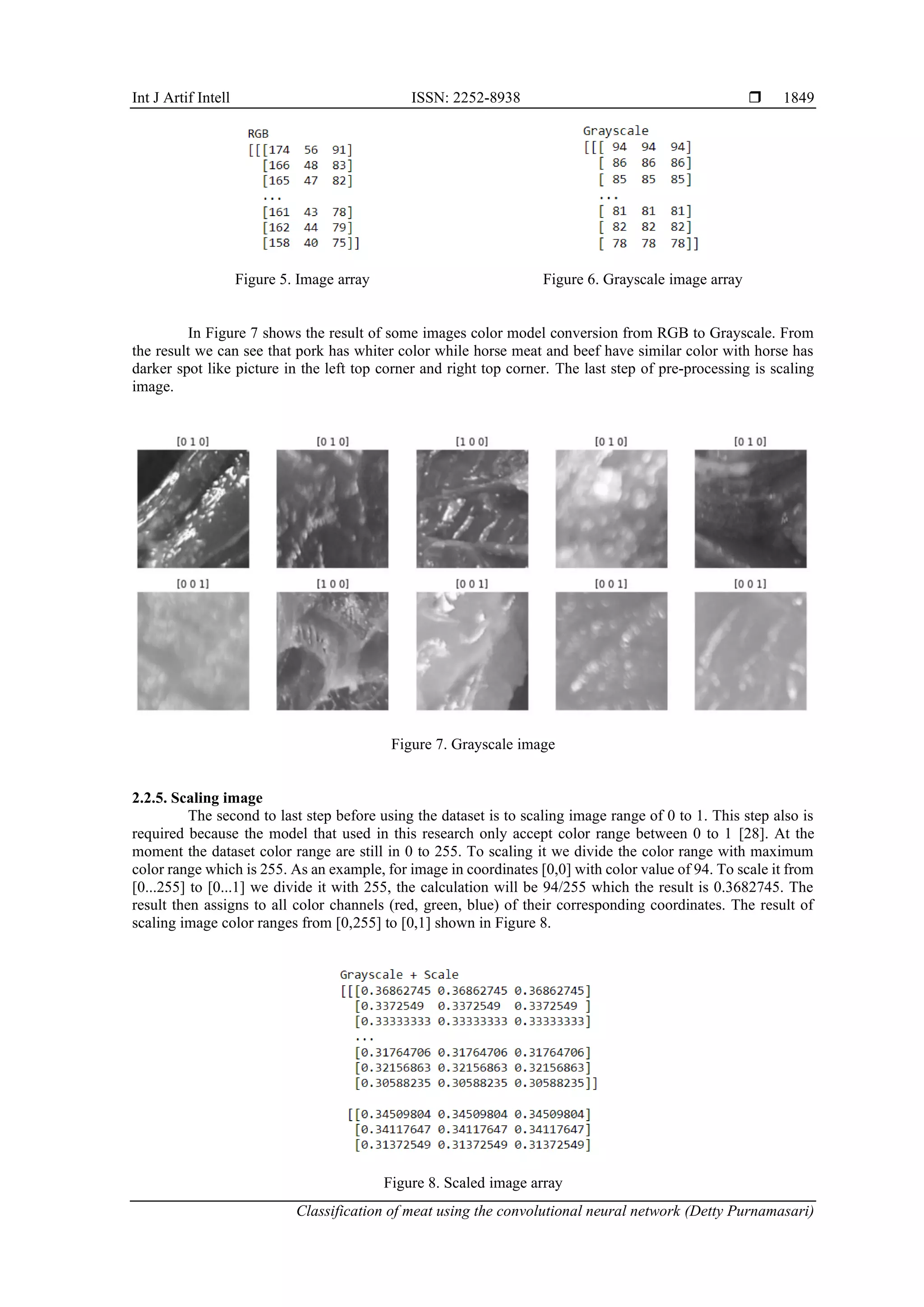 Classification of meat using the convolutional neural network | PDF | Artificial Intelligence ...