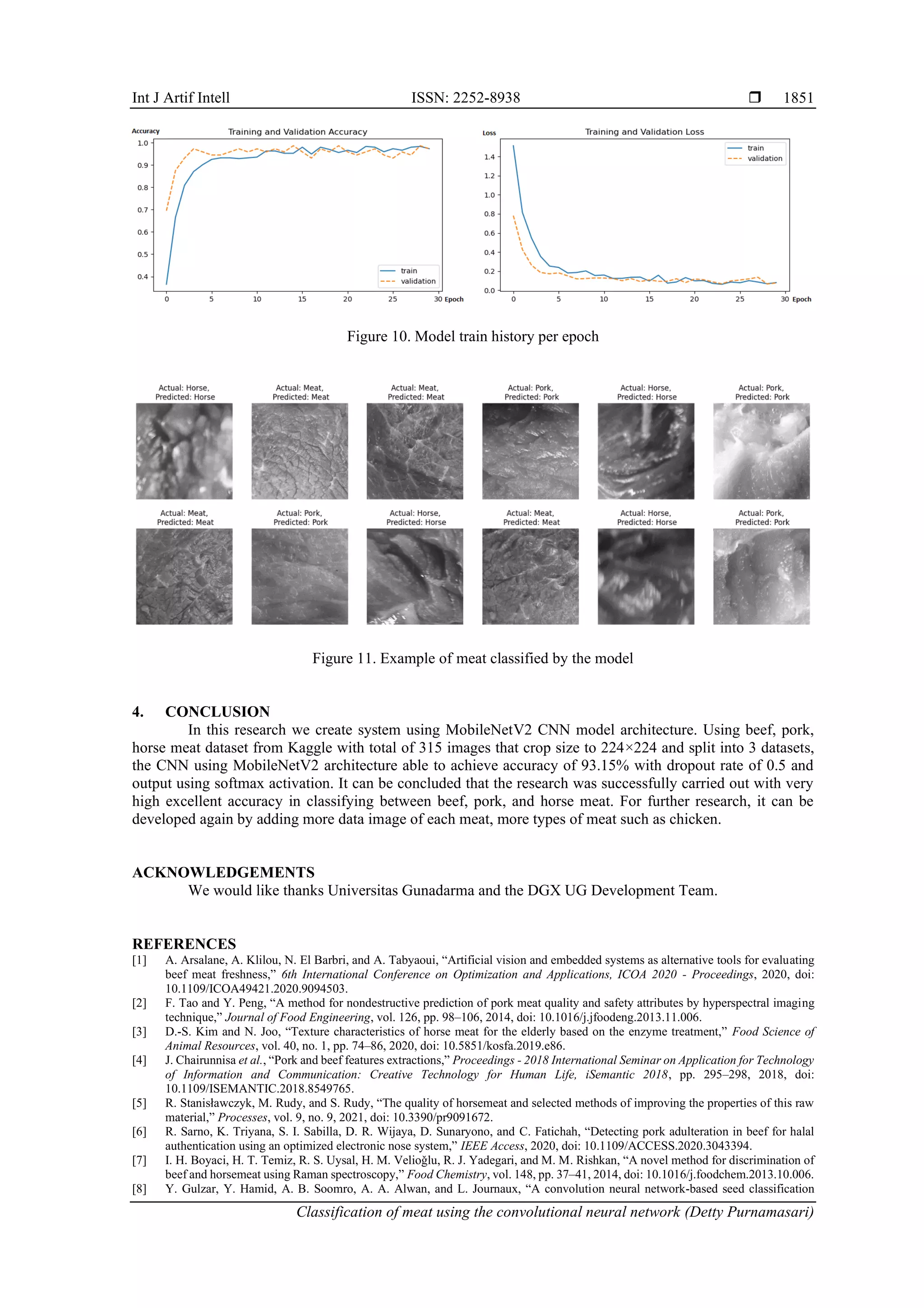 Classification of meat using the convolutional neural network | PDF | Artificial Intelligence ...