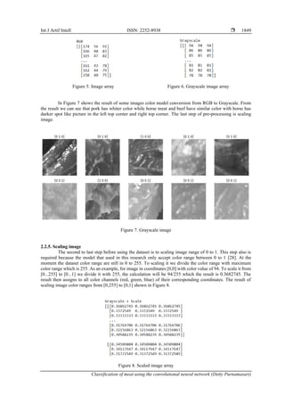 Classification of meat using the convolutional neural network | PDF | Artificial Intelligence ...