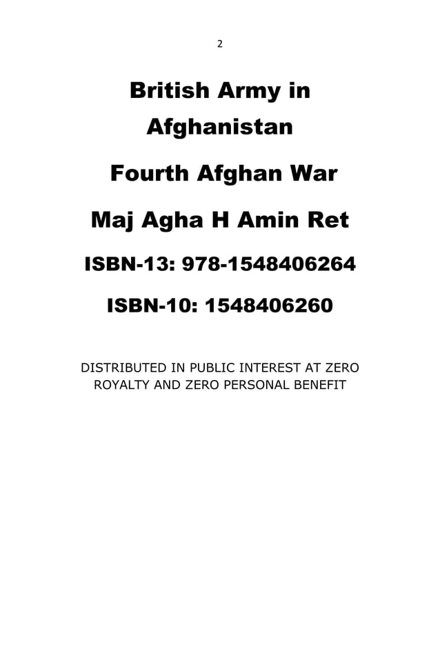 British Army in Afghanistan | PDF | Defense Industry | Industries