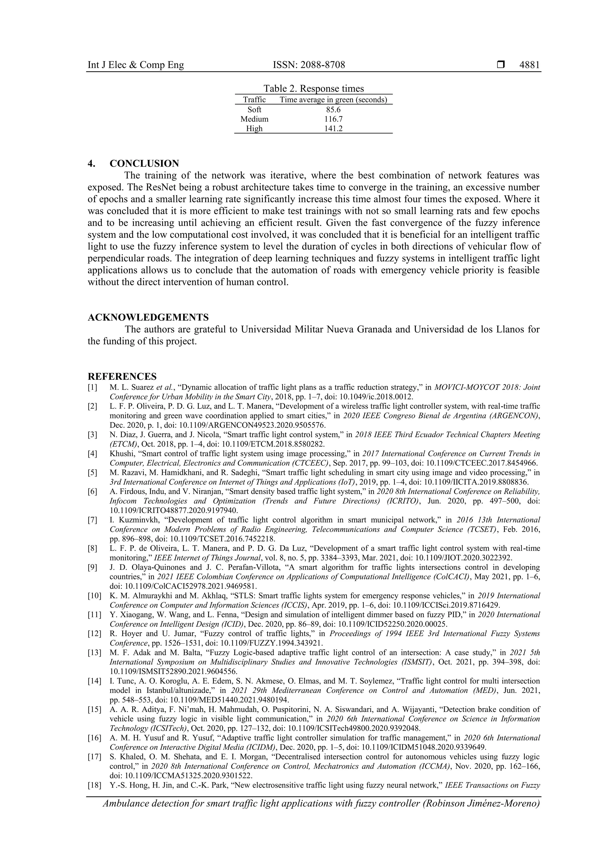 Ambulance detection for smart traffic light applications with fuzzy ...