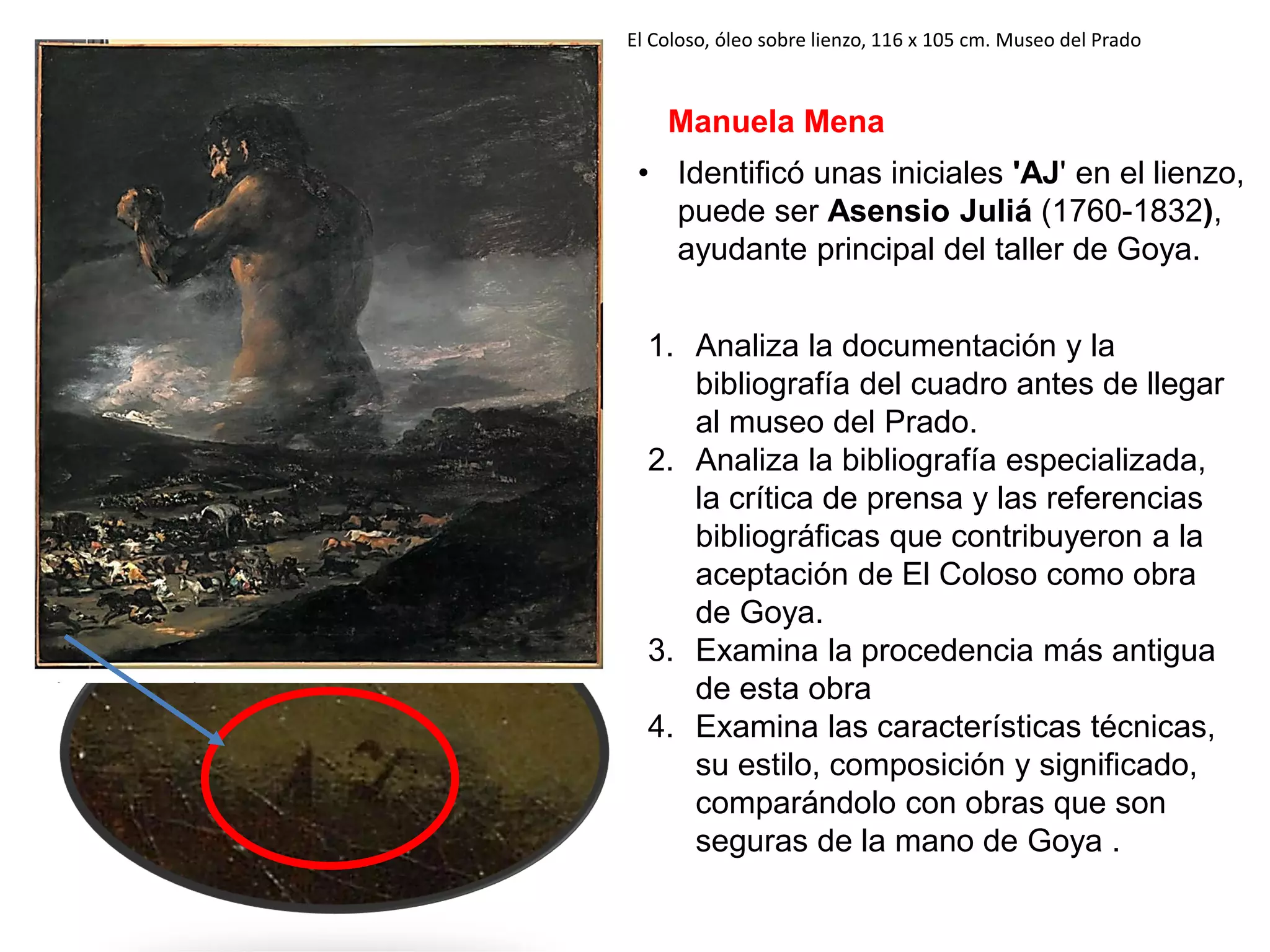 El Coloso y su atribución a Goya | PDF