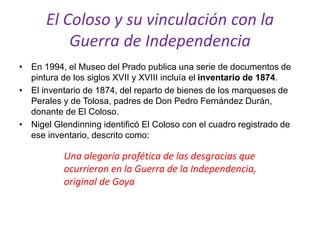 El Coloso y su atribución a Goya | PDF