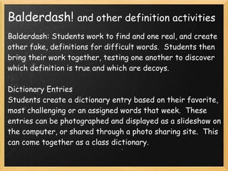 Words Their Way Notebook Collaboration | PDF