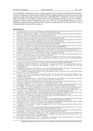 Optimized design of an extreme low power datalogger for photovoltaic panels | PDF