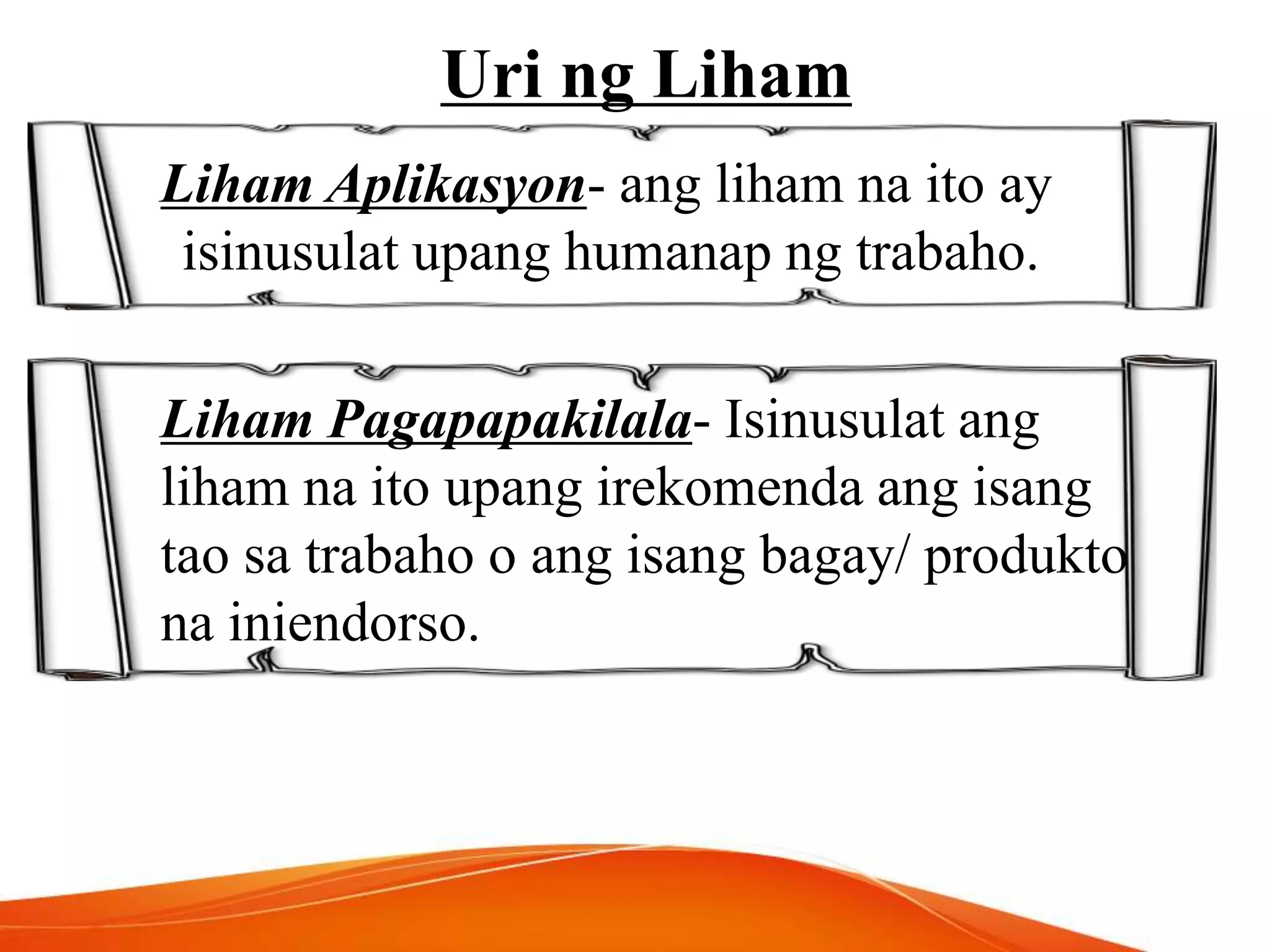 liham-pangnegosyo-ppt | PPT