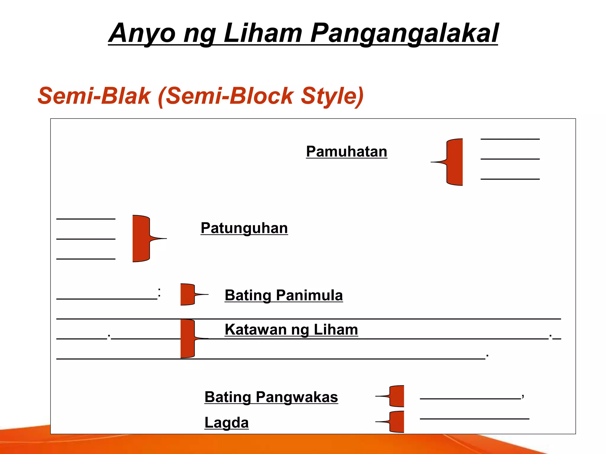 liham-pangnegosyo-ppt | PPT