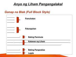 liham-pangnegosyo-ppt | PPT