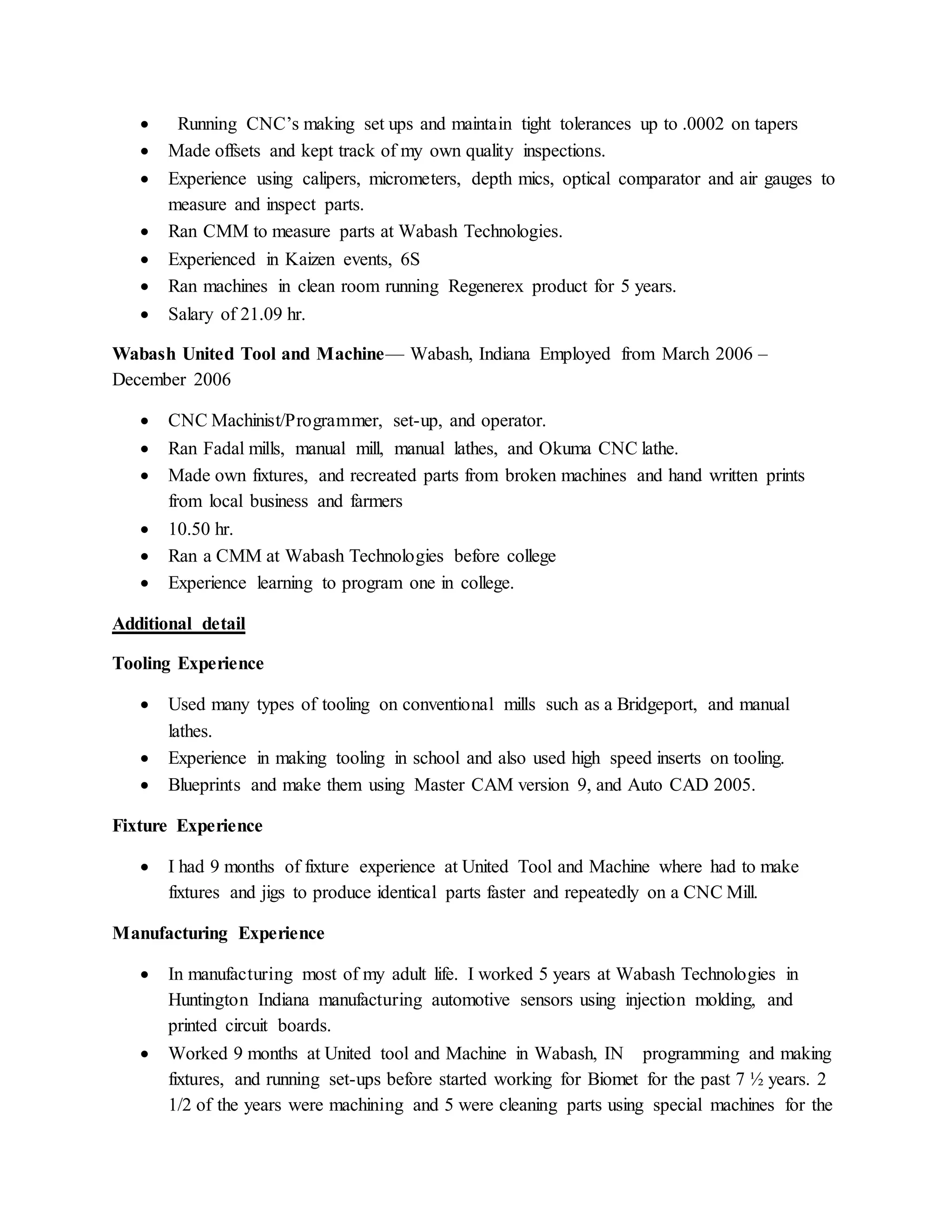 Current Resume Ken Brown | PDF