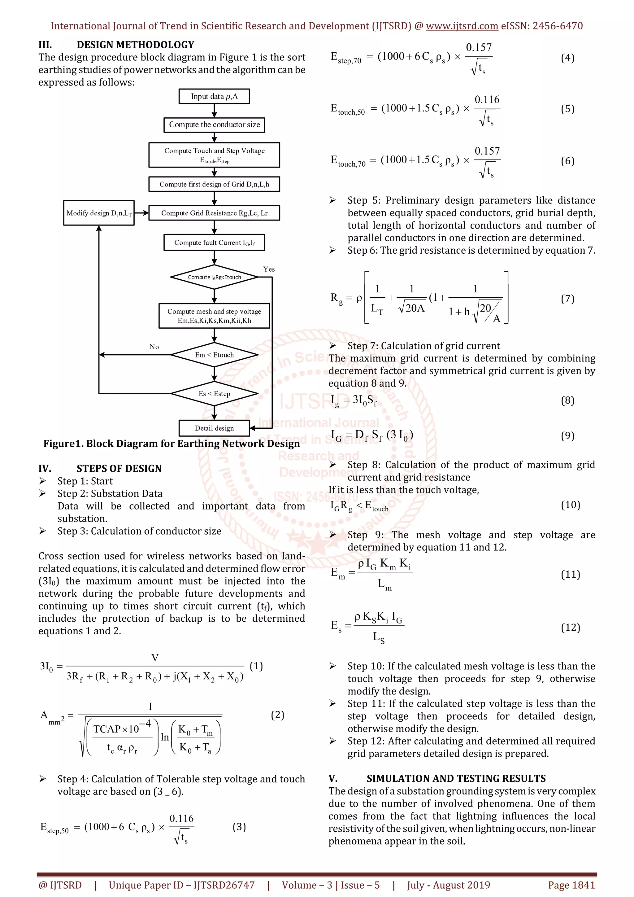 Design of Earthing System for 230 kV High Voltage Substation by ETAP 12 ...
