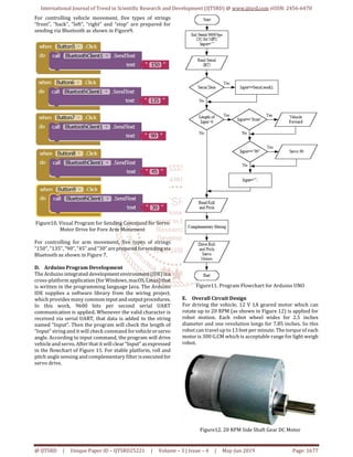 Stair Climbing Robot with Stable Platform | PDF | Robotics | Technology ...
