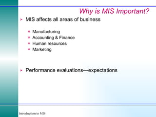 35301318 introduction-to-mis | PPT