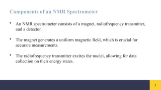 NMR SPECTROSCOPY . Birbhum pharmacy school | PPTX