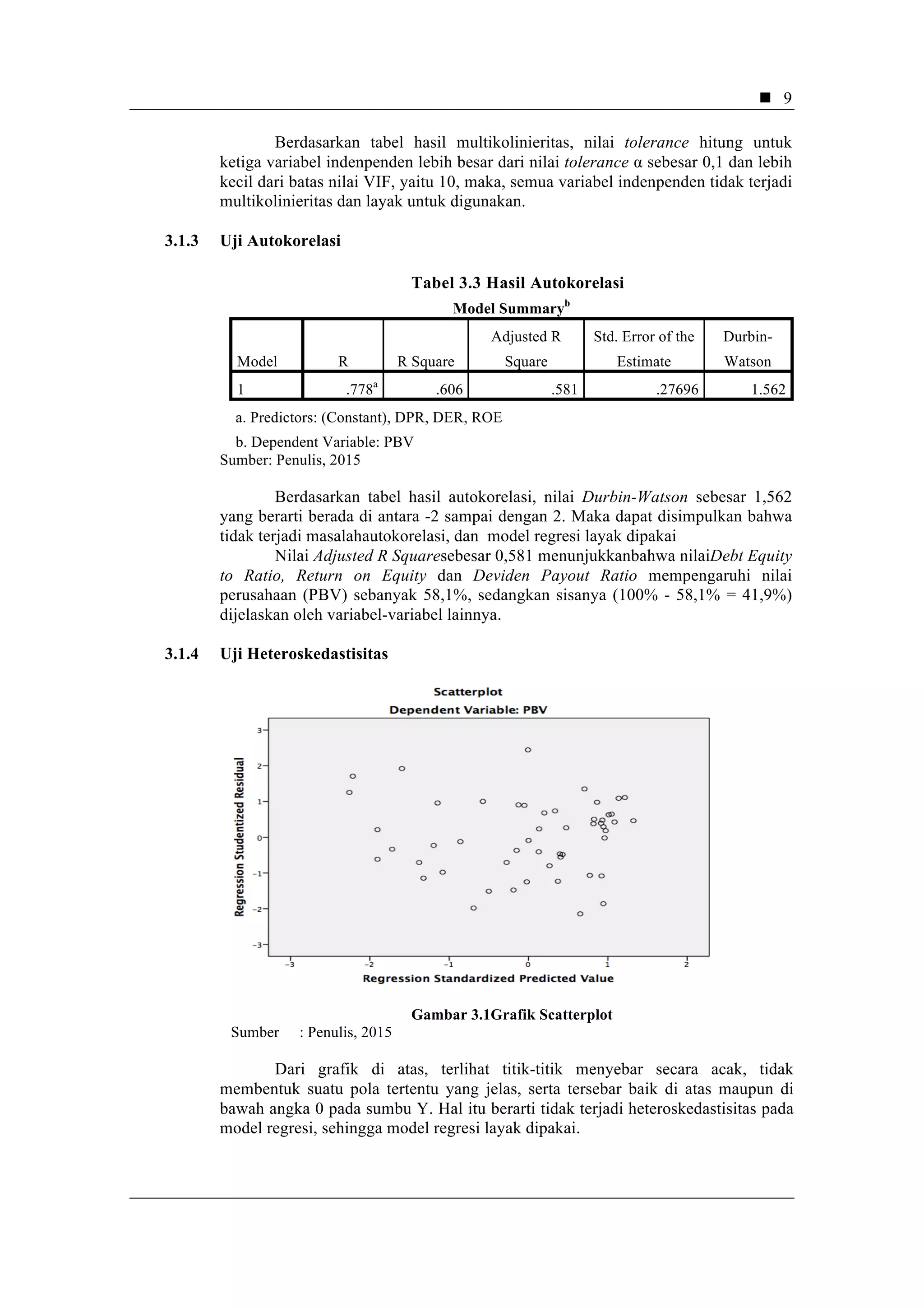 Pengaruh Struktur Modal, Return on Equity (ROE), dan Kebijakan Dividen terhadap Nilai Perusahaan ...
