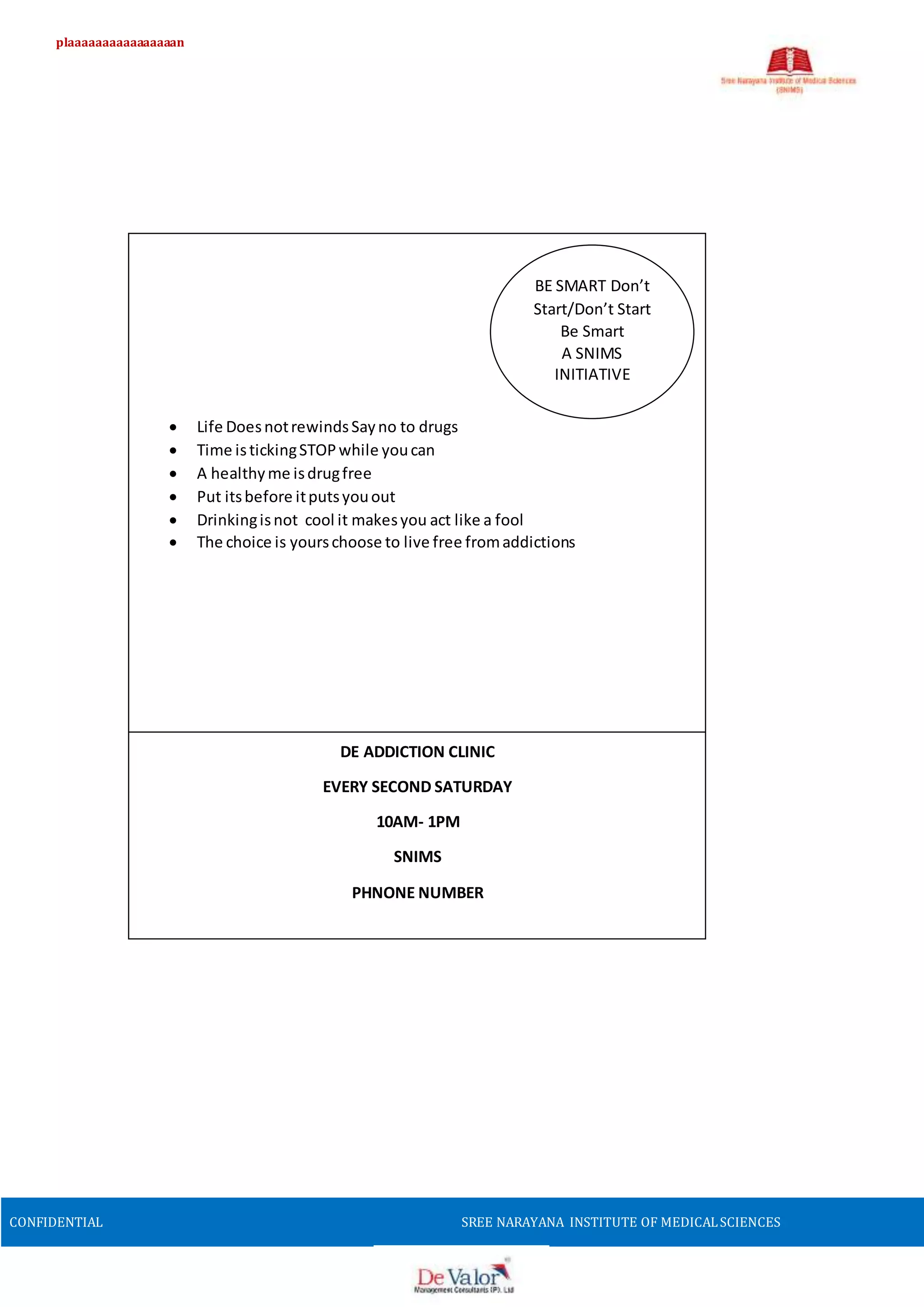 Anti-Drugs Day Poster | PDF