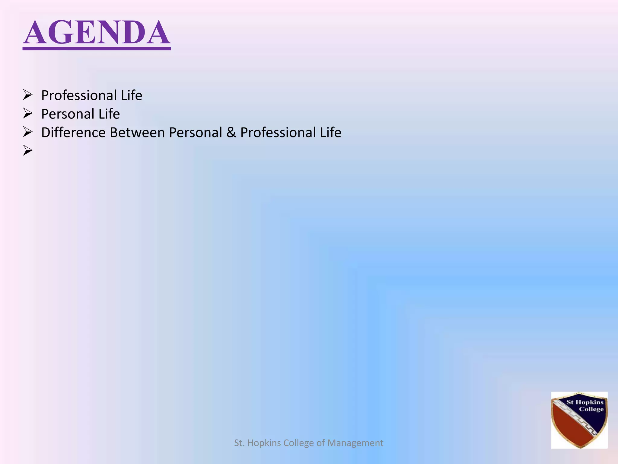 personal life | PPTX