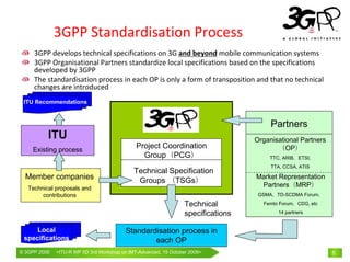 LTE and LTE advanced Performance ( By 3GPP RAN Chairmans’ ) | PPT