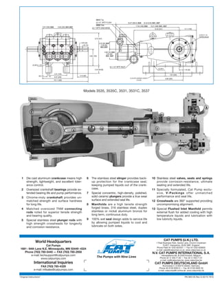 3535 cat pumps | PDF