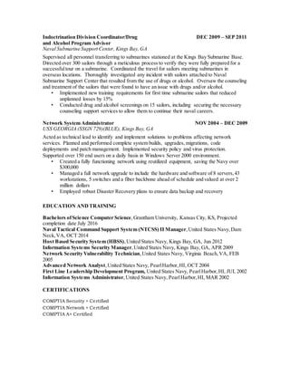 Resume - Joshua R Clark | DOCX