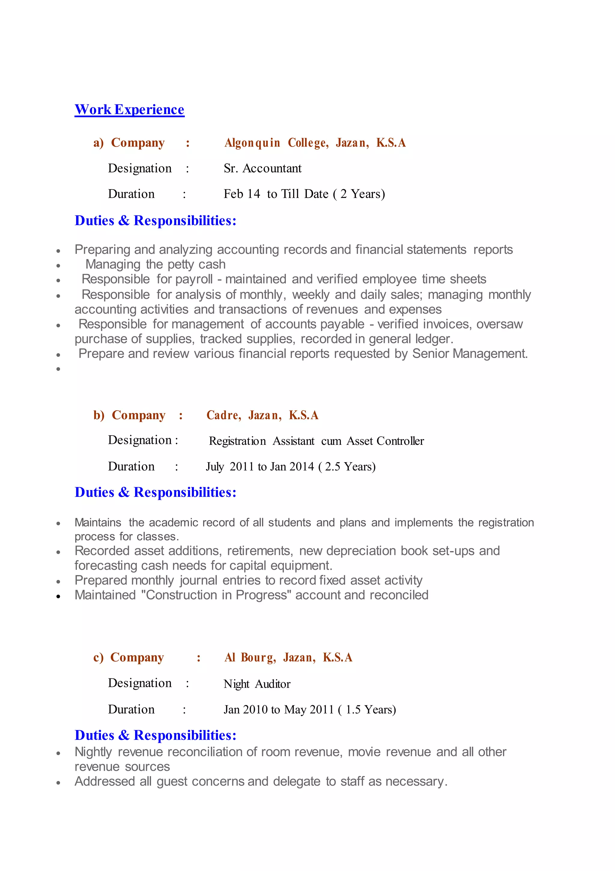 CV - Syed Aleemuddin | PDF