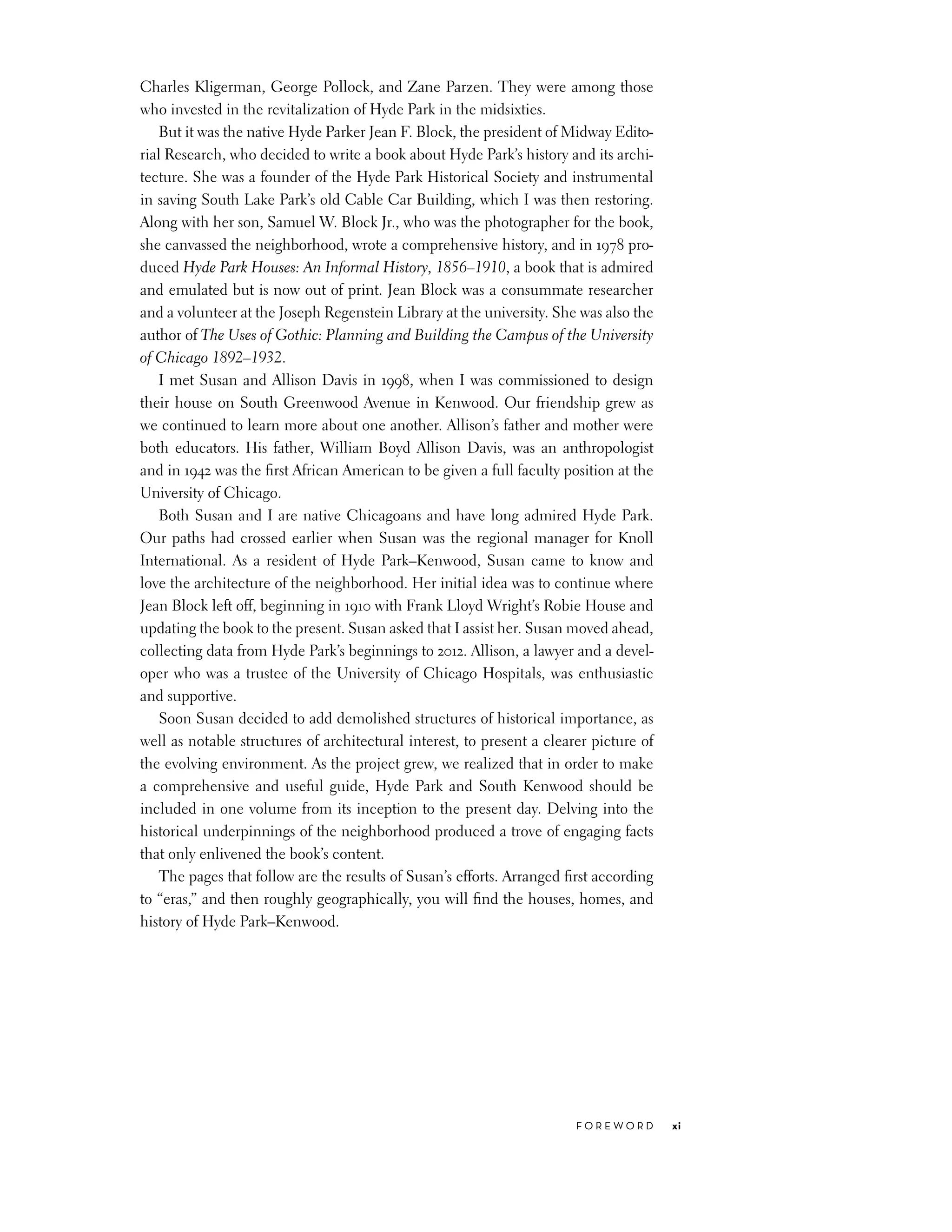 Chicago s Historic Hyde Park Susan O'Connor Davis | PDF