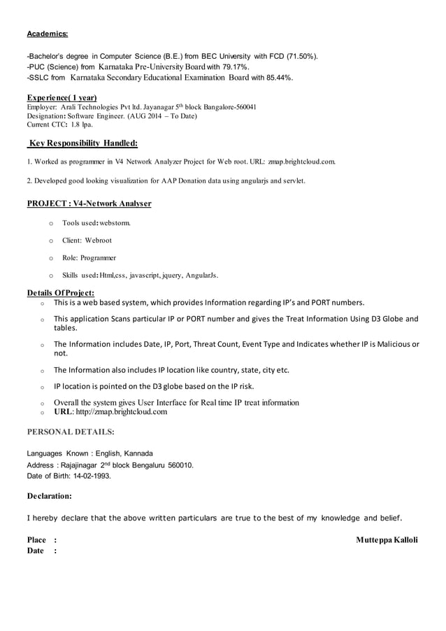 muttuk_Java_angularjs_1year_experience | PDF