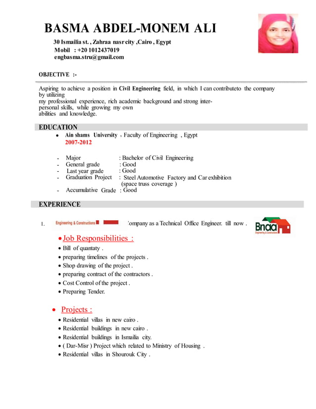 Basma Abdel-monem cv | PDF