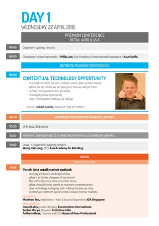 Retail World Asia 2015 Brochure | PDF