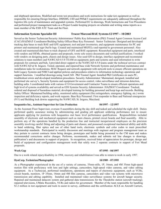 PhilipCarroll_resume_24 6-17-16 | DOC | Defense Industry | Industries