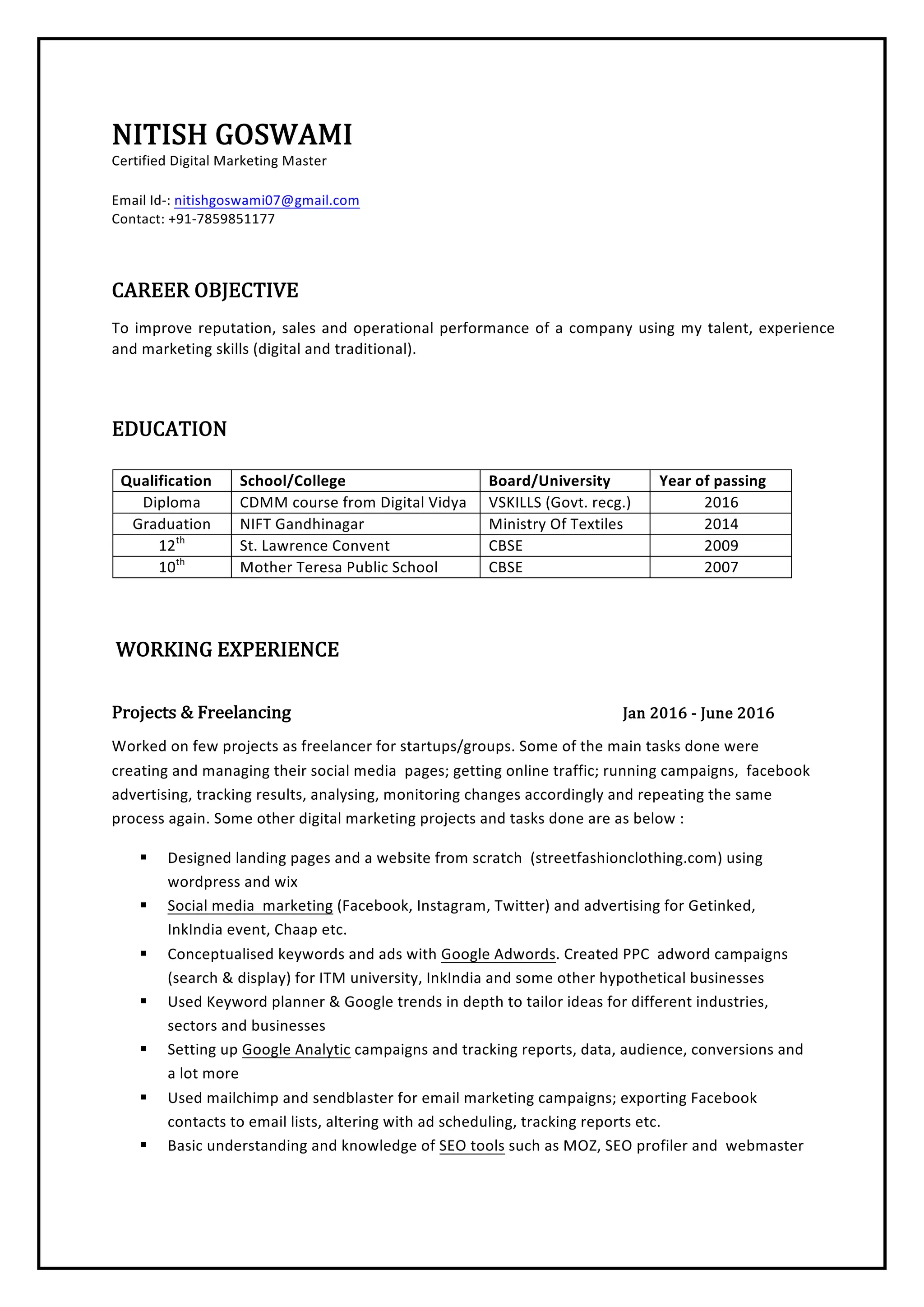 Nitish Goswami | PDF