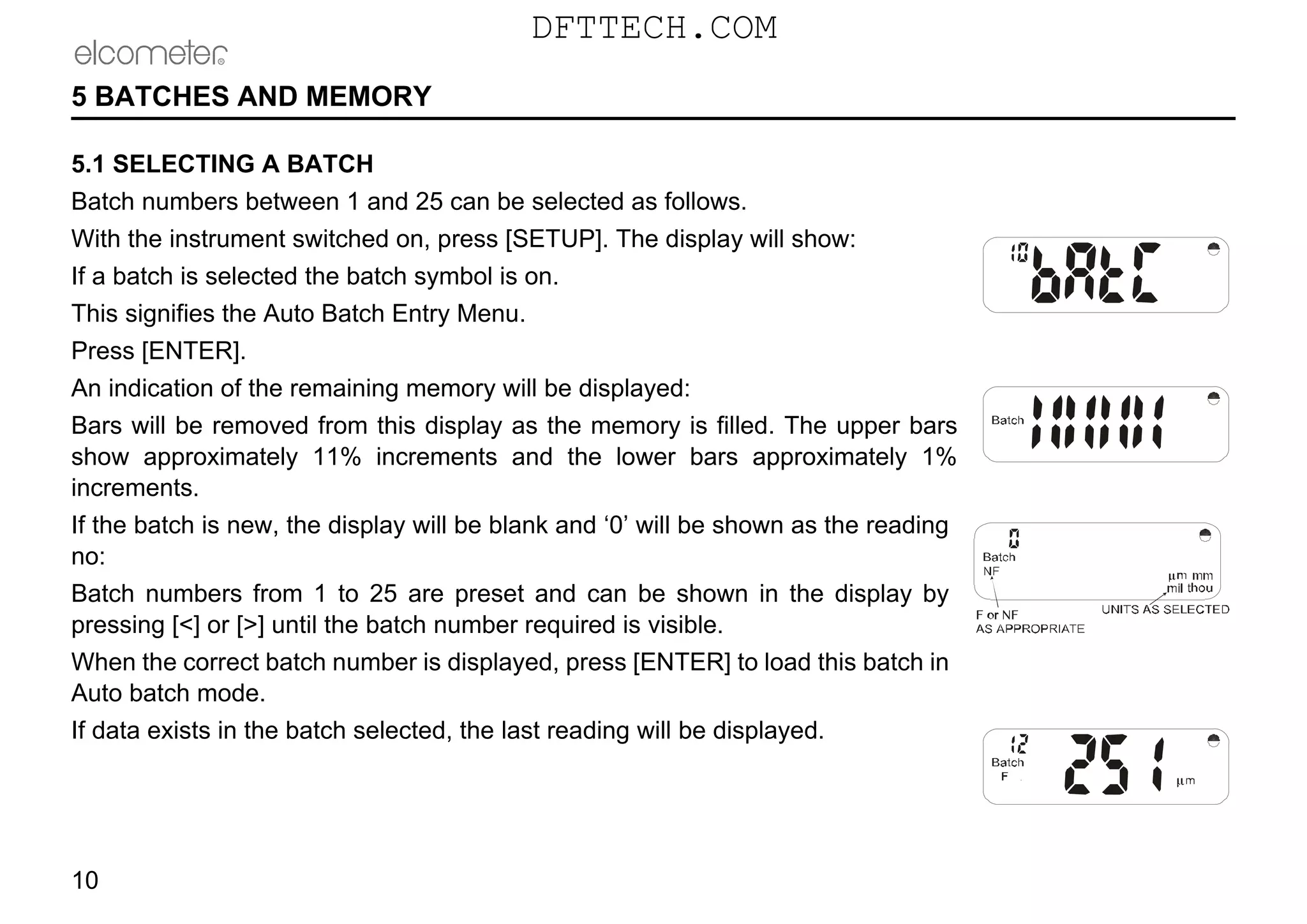 Elcometer 355 Coating Thickness Gauge Standard Model instructions | PDF