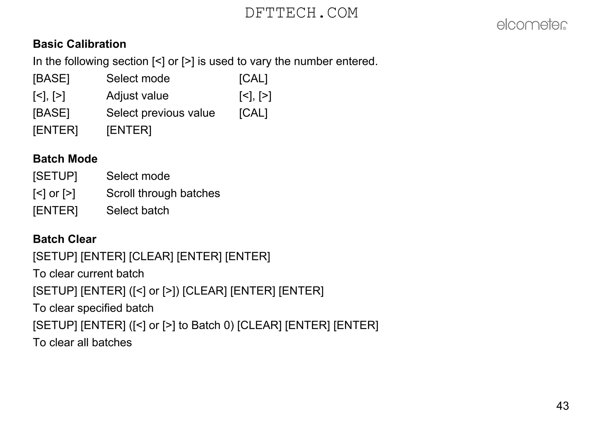 Elcometer 355 Coating Thickness Gauge Standard Model instructions | PDF