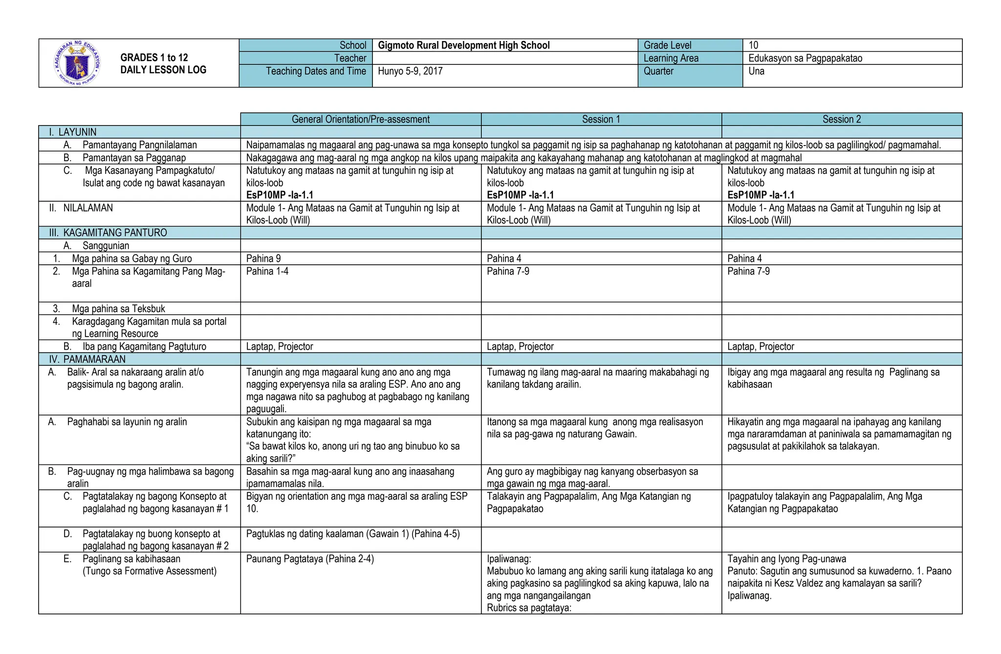 355013580-DLL-ESP-10-Unit-1-Module-1-Week-1.pdf