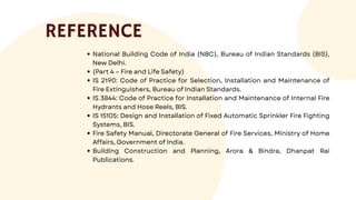 Fire fighting arrangement in public assembly buildings | PDF