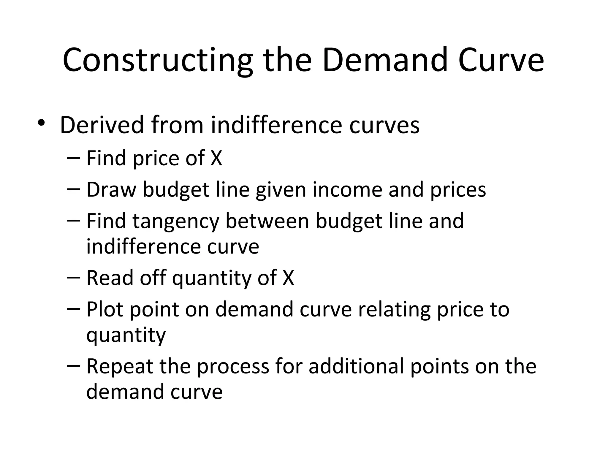 Price Consumption Curve | PPT