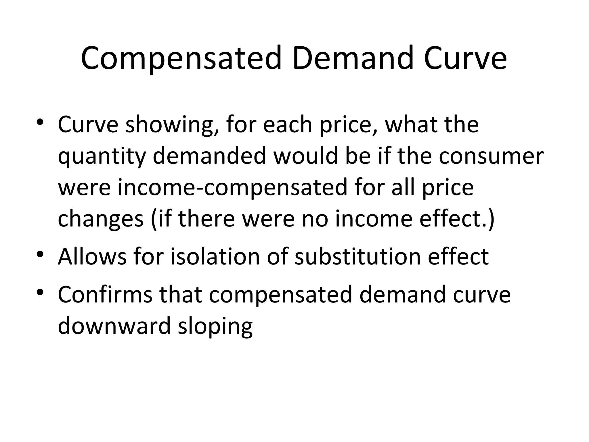 Price Consumption Curve | PPT