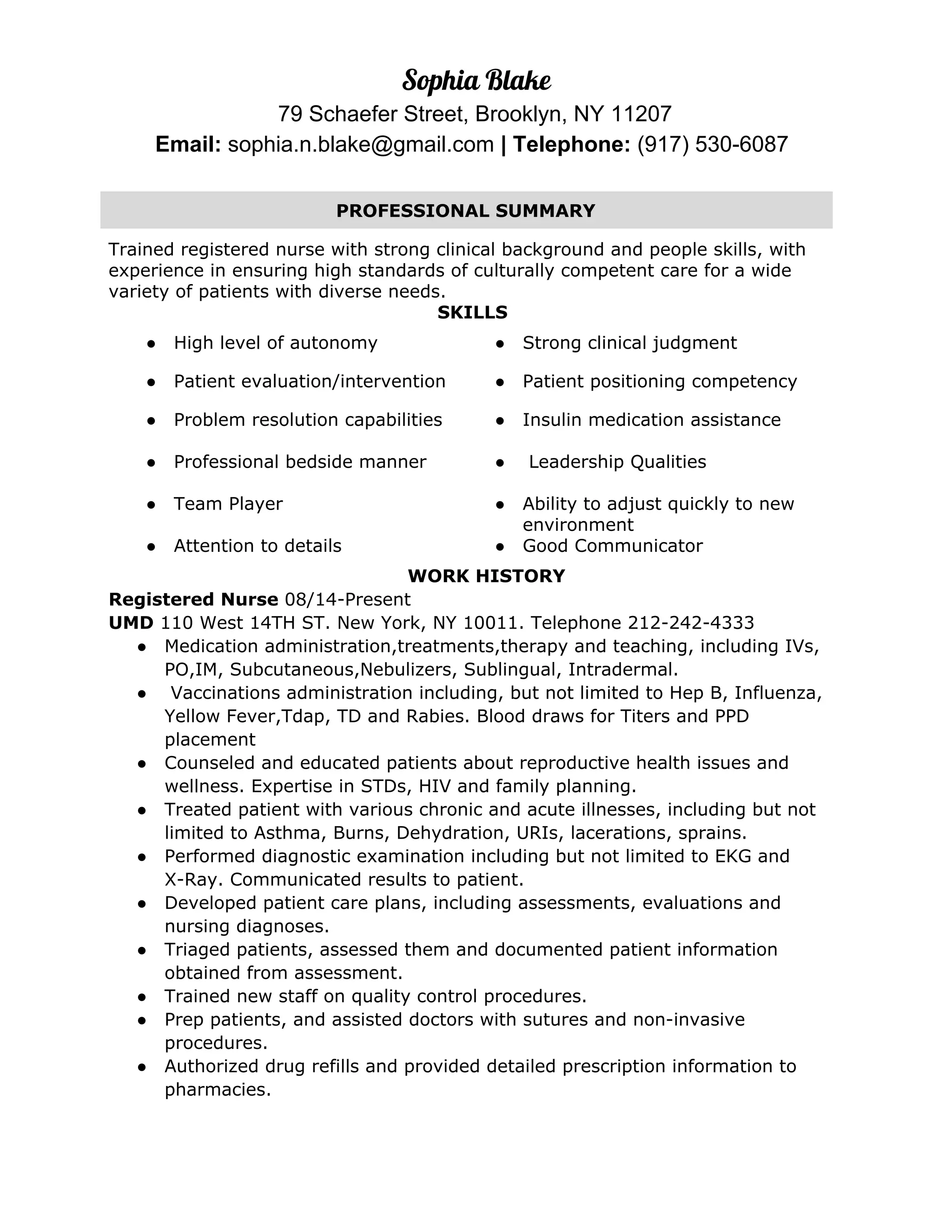 Resume-5 | PDF | Healthcare Industry | Industries