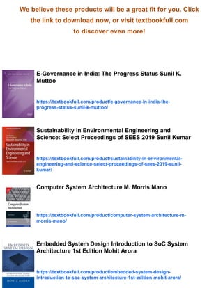 System and Architecture Sunil Kumar Muttoo | PDF