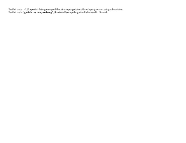 Form tuberkulosis terbaru tb 01 new form | PPT