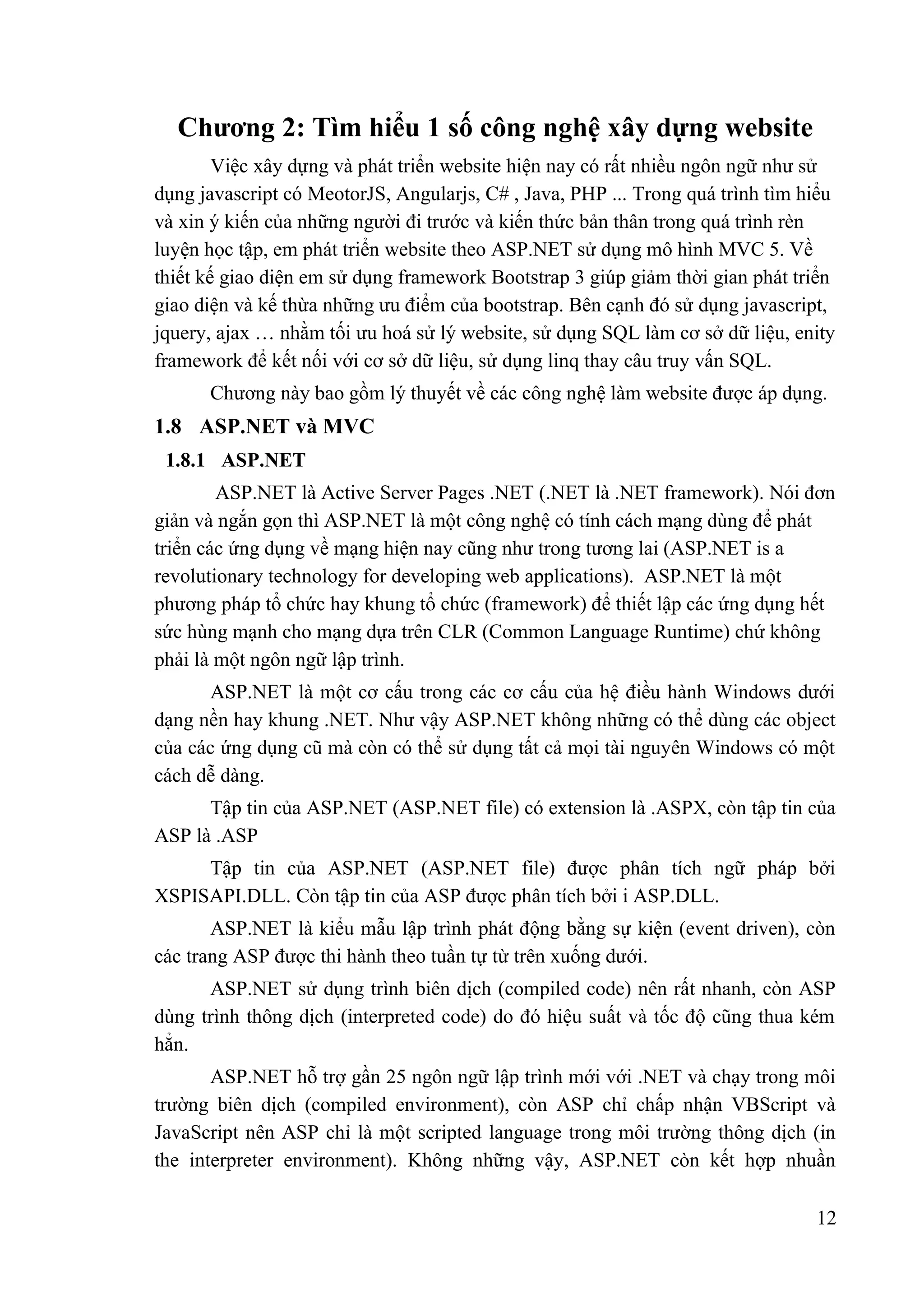 Báo cáo đồ án tôt nghiệp: Xây dựng Website bán hàng thông minh | PDF