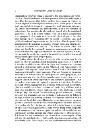 Cities by design the social life of urban form 1st Edition Tonkiss | PDF