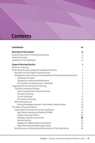 Nursing Scope And Standards Of Practice 3rd Edition Coll | PDF