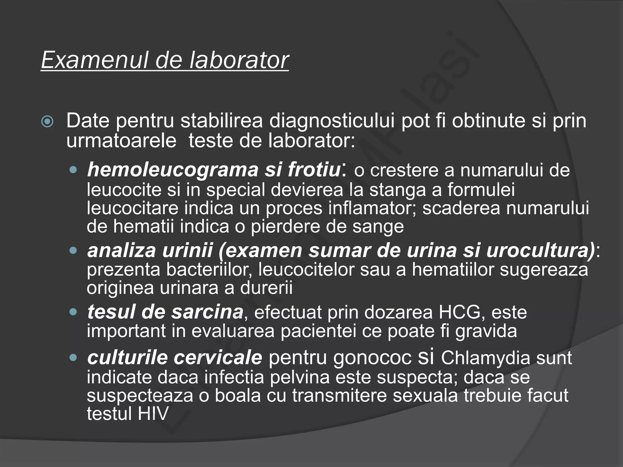 Simptome cardinale in ginecologie | PDF